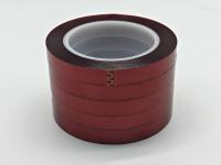 China Heat Resistant Red PET Tape with Residue-Free Removal for High-Temperature Applications for sale