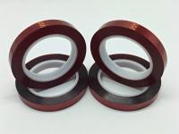 China Heat Resistant Red PET Tape with Residue-Free Removal for High-Temperature Applications for sale