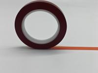 China Heat Resistant Red PET Tape With Residue Free Removal For High Temperature Applications for sale