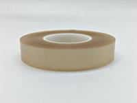 China Silicone Transparent PET Double Sided Adhesive Tape For LCD Glass Silicone Bonding for sale