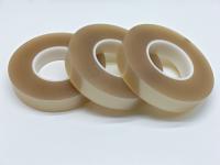 China Transparent Silicone PET Heat Resistant Double Sided Tape For LCD Glass Silicone Bonding for sale