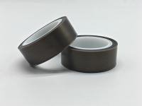 China Silicone Coated PTFE Tape High Temp Anti Corrosion For Aerospace Industrial Applications for sale
