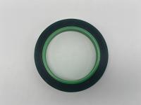 China 45-55um Green Silicone PET Tape 180C Heat Resistant For LCD Protection High Temp Masking for sale