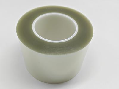 China High-Heat Transparent PET Silicone Tape for sale