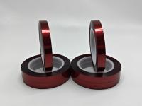 China 50μm High Temp Red Silicone Tape for LCD Masking & Bonding for sale