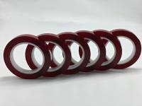 China 50μm High Temp Red Silicone Tape for LCD Masking & Bonding for sale