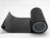China 100μm Matte Black Single Sided Tape for Automotive Electronics Industry for sale