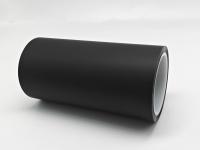 China 100μm Matte Black Single Sided Tape for Automotive Electronics Industry for sale
