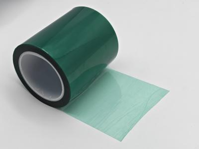 China 55μm Heat Resistant Green PET Tape for Automotive Industry for sale