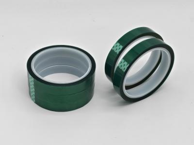 China 50μm Heat-Resistant Green Anti-Static Lamination Tape for LCD Glass for sale