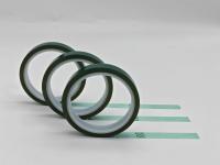 China 50μm Heat-Resistant Green Anti-Static Lamination Tape for LCD Glass for sale
