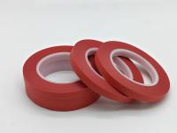 China 220μm Red PET Masking Tape for Furniture Industry for sale