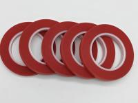 China 220μm Red PET Masking Tape for Furniture Industry for sale