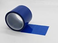 China Blue Mylar Acrylic Adhesive PET Tape for Masking, Bonding and Surface Guard for sale