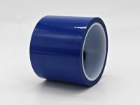China Blue Mylar Acrylic Adhesive PET Tape for Masking, Bonding and Surface Guard for sale