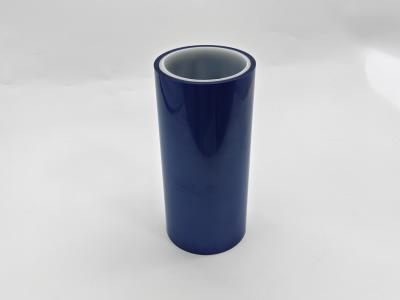 China 40μm Heat Resistant Blue PET Tape for Electronic Component Protection for sale
