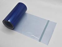 China 40μm Heat Resistant Blue PET Tape for Electronic Component Protection for sale