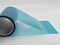 China Heat Resistant Blue Lamination PET Tape with 75μm thickness for Optical Film Lamination Protecting for sale