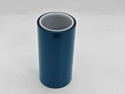 China Heat Resistant Blue Lamination PET Tape with 75μm thickness for Optical Film Lamination Protecting for sale