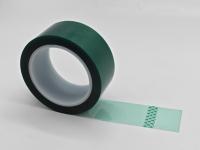 China 55μm Heat Resistant Green PET Tape for New Energy Industry for sale