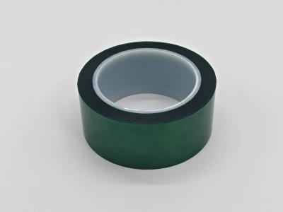 China 55μm Heat Resistant Green PET Tape for New Energy Industry for sale