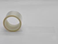 China Heat Resistant Transparent Lamination PET Tape with 100μm thickness for Optical Lenses Protection for sale
