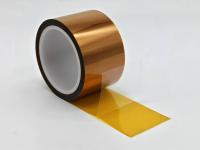 China 80μm Heat Resistant Gold Finger Lamination PI Tape for  PCB Protection for sale