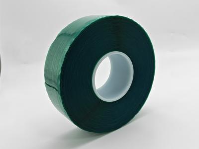 China 50μm Heat Resistant Green PET Winding Tape for Die-cut Waste Removal for sale