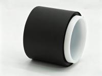 China High Adhesion Matte Black Single-Sided Tape for Slim Electronic Designs for sale