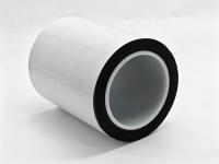 China High Adhesion Matte Black Single-Sided PET Tape for Electronic Bonding for sale