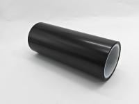 China Flame Retardant Black PET Insulating Heat Press Tape for New Energy Battery for sale