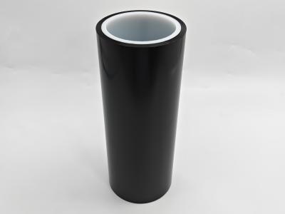 China Flame Retardant Black PET Insulating Heat Press Tape for New Energy Battery for sale