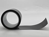 China 100μm Black High Temperature Resistant Anti-static Kapton Silicone Tape for Electronic Insulation for sale