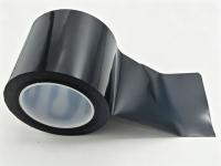 China Black Mylar Acrylic Adhesive PET Tape for Masking, Bonding and Surface Guard for sale