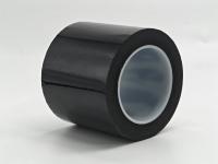 China Black Mylar Acrylic Adhesive PET Tape for Masking, Bonding and Surface Guard for sale