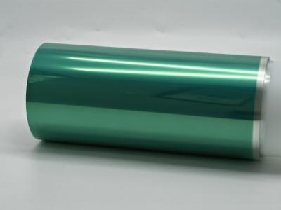 China Heat Resistant Green Lamination PET Tape with 50μm thickness for  LCD Panels for sale