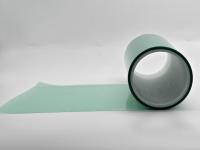 China Heat Resistant Green Lamination PET Tape with 50μm thickness for  LCD Panels for sale