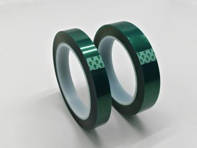 China 50μm Heat Resistant Green PET Tape for Automotive Industry for sale