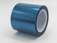 China Anti static Heat Resistant Blue Lamination PET Tape with 75μm Thickness for LCD / OLED Panel Protection for sale