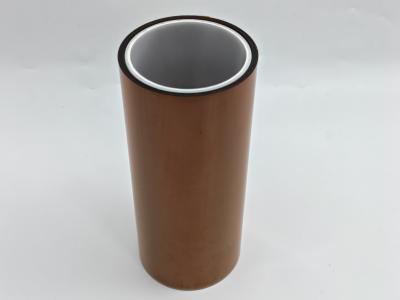 China 80μm Dark Amber Heat Resistant Gold Finger Lamination PI Tape for  Battery Industry for sale
