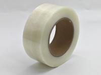 China 140μm Hot Melt Adhesive Fiber Tape For Packaging, Strapping & Pipe Bundling for sale