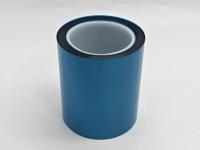 China Anti static Heat Resistant Blue Lamination PET Tape with 75μm Thickness for LCD Panel Protection for sale