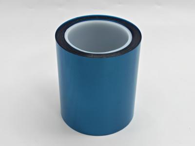 China Anti static Heat Resistant Blue Lamination PET Tape with 75μm Thickness for LCD Panel Protection for sale