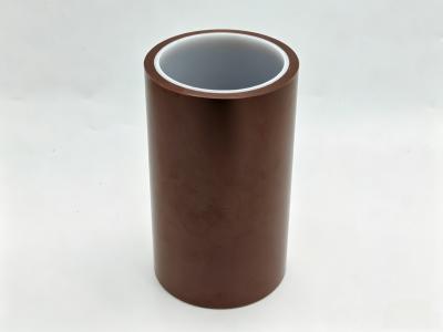 China 45μm Heat Resistant Brown PET Tape for  PDA panels Surface protection for sale