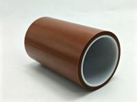 China 45μm Heat Resistant Brown PET Tape for  PDA panels Surface protection for sale