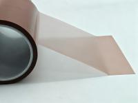 China 45μm Heat Resistant Brown PET Tape for  PDA panels Surface protection for sale