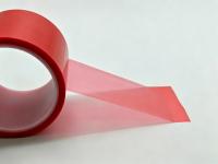 China 30μm Heat Resistant Red PET Tape for Automotive Industry for sale