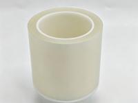 China High-Heat Transparent PET Silicone Tape For Electronic Component Insulation for sale