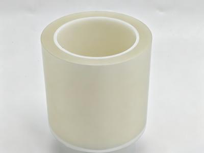 China High-Heat Transparent PET Silicone Tape For Electronic Component Insulation for sale