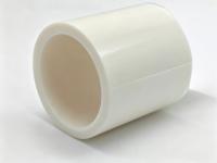 China 50μm Heat Resistant White PET Tape for Electronic Manufacturing for sale